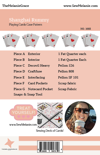 Shanghai Rummy Playing Cards Sewing Case – TheMelanieGrace